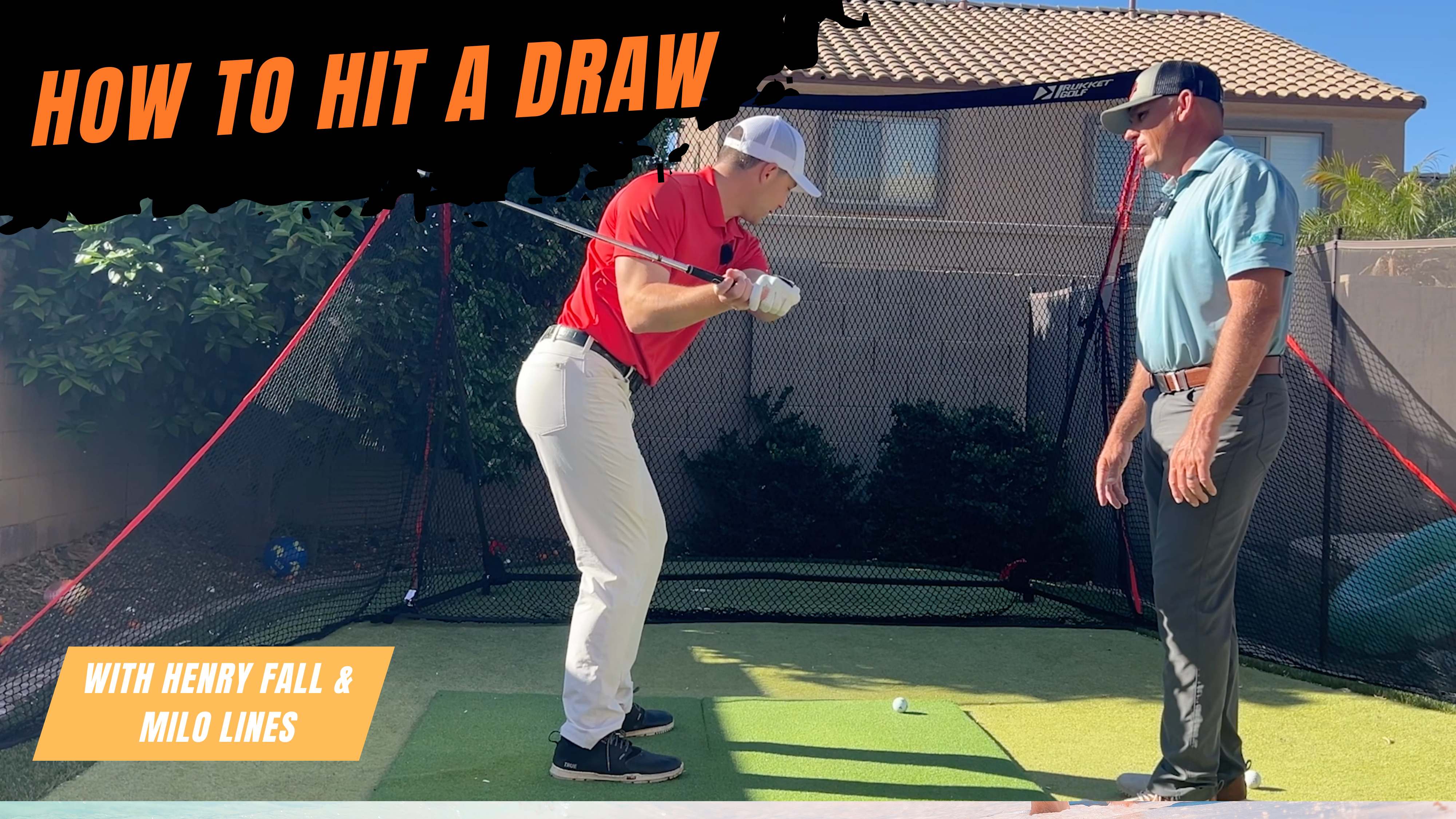 How To Hit A Draw | Tips from Milo Lines Golf Academy